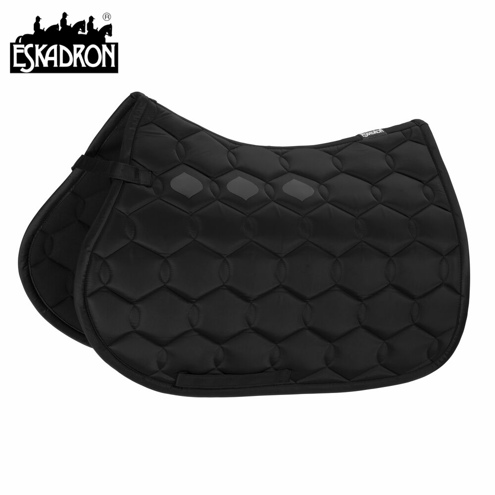 Czaprak Eskadron Basic Glossy Wave Black - Cavallo