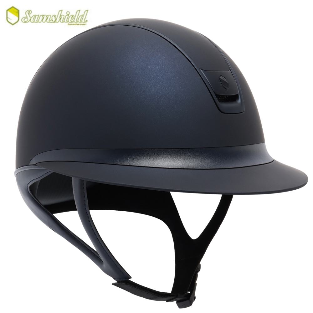 Kask Samshield Miss Shield 2.0 Dark Line Navy M - Cavallo