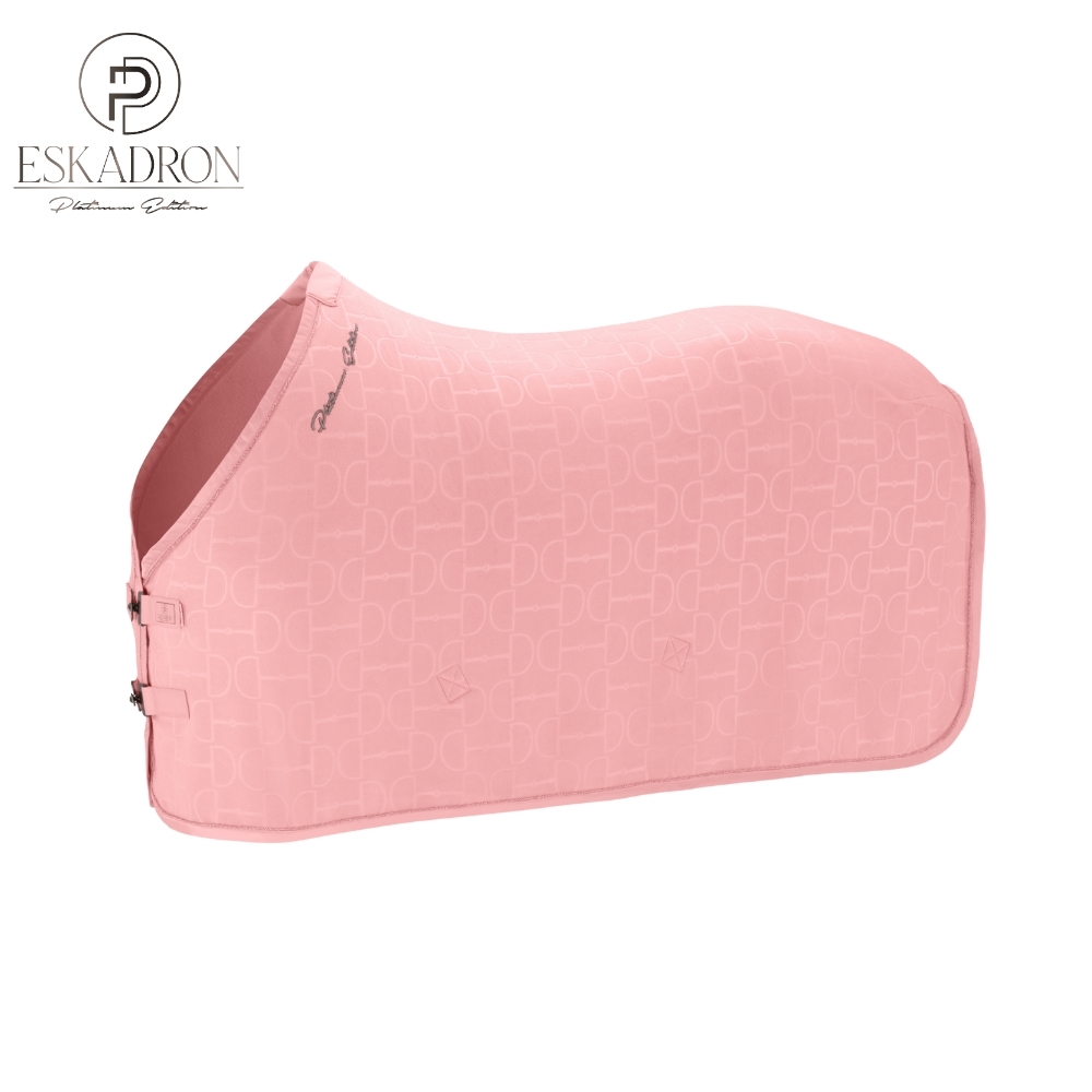 Derka Eskadron Platinum Fleece Stamp Bit Soft Rouge - Cavallo